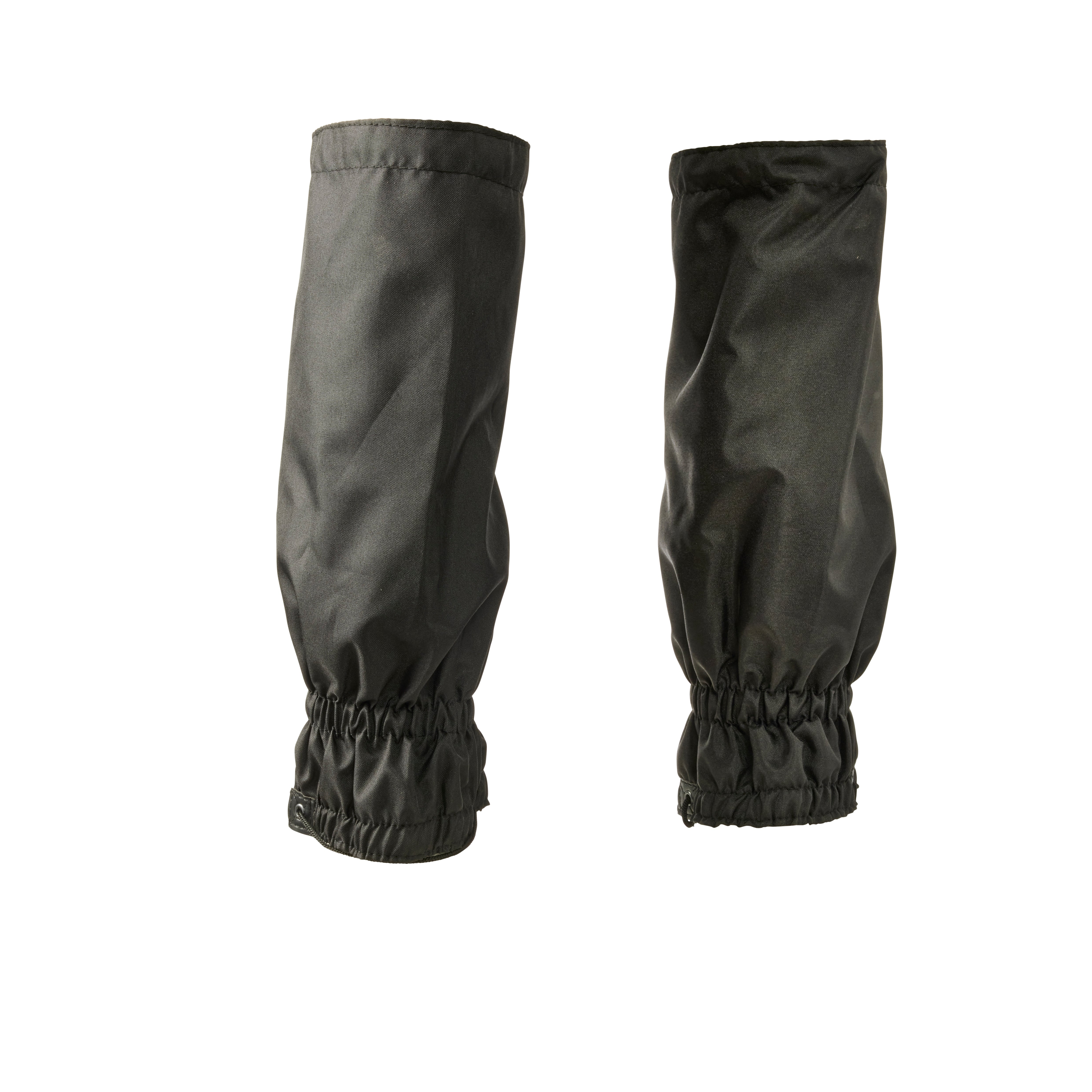 Heavy Duty Black Gaiters – Nylon with Zipper – Bush Tracks