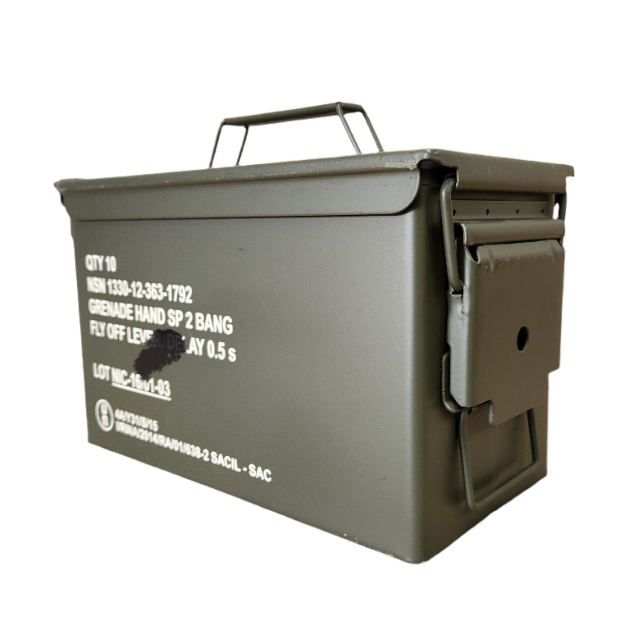 Steel 50 Cal Ammo Storage Box - As New – Bush Tracks